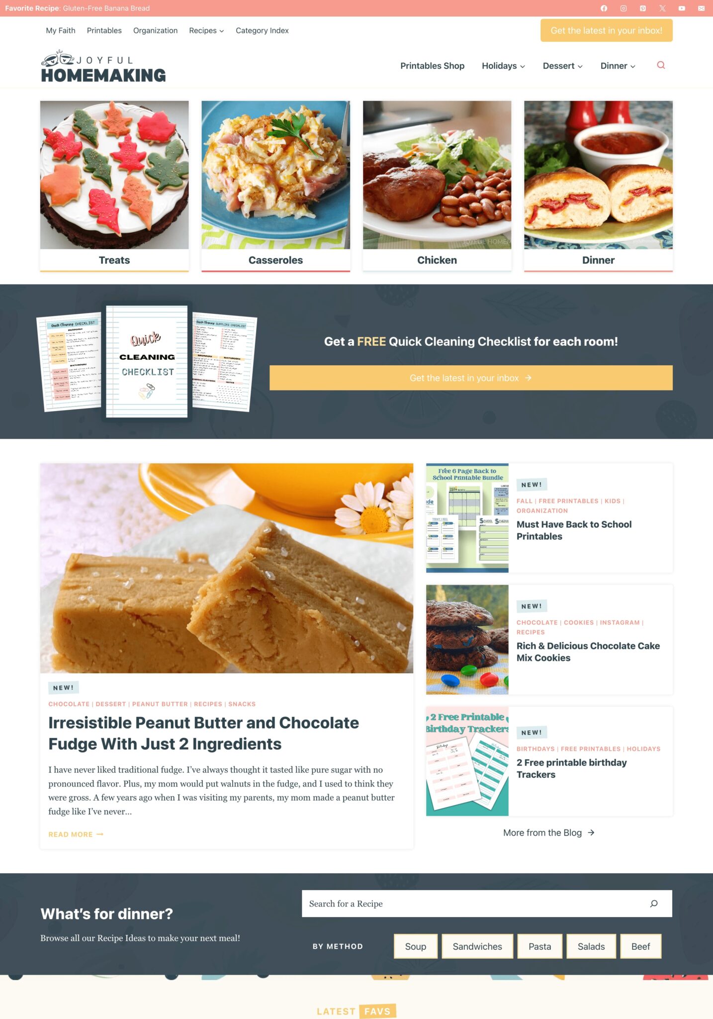 Client Showcase: Joyful Homemaking Stunning Website - Restored 316
